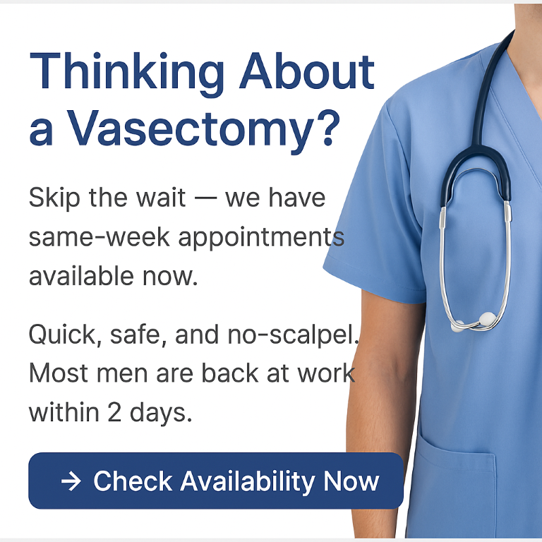 Done in 20 Mins, Book Your Vasectomy This Week | Dr Bull Vasectomy